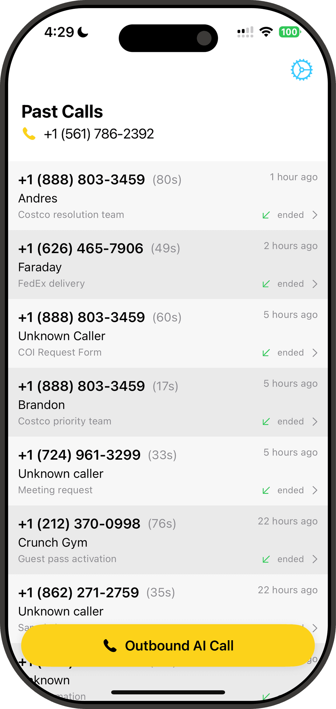 Emily - Your AI Phone Assistant